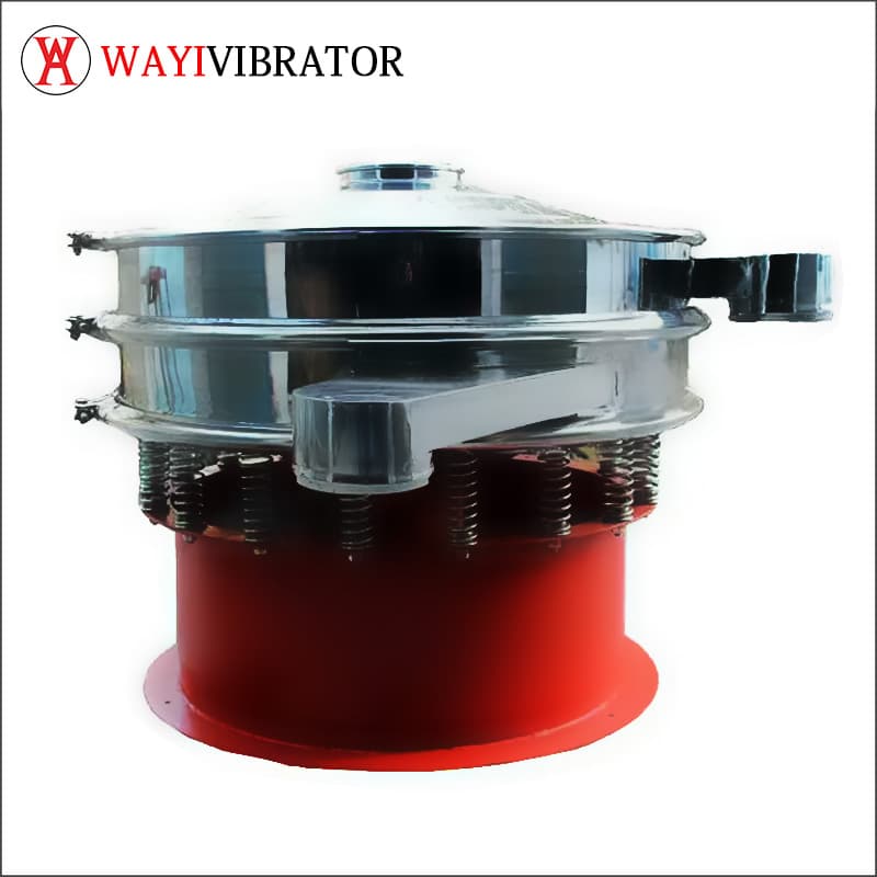 The working principle of rotary vibrating screen - WAYIVIBRATOR